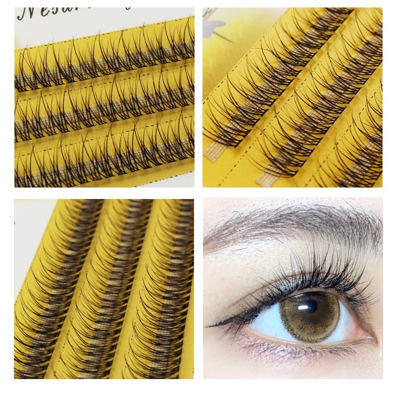 C Curl Cluster Lash Natural DIY Extension Eyelash Set | Shopee Philippines