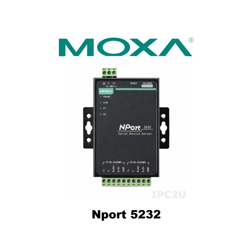 MOXA Model : Nport 5232 w/ Adapter | Shopee Philippines