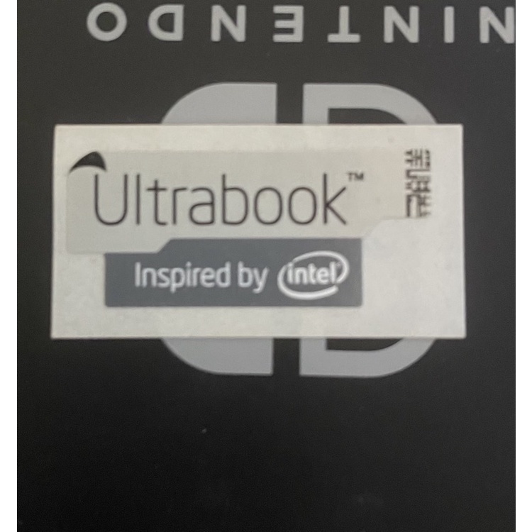 Intel ultrabook Original logo Sticker Gray Color | Shopee Philippines