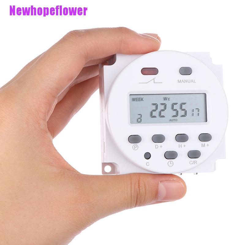 CKFR Digital Timer Dc /Ac 12V 16A Lcd Display Programmable Timer Ovp Switch | Shopee Philippines