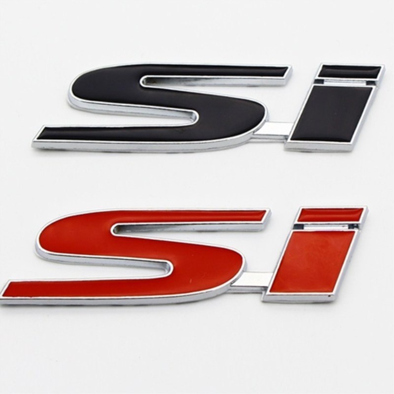 3D Chrome Metal Car Sticker Auto Accessories Styling Body Side fender ...
