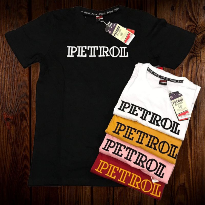 PETROL MEN SHIRT (Embroid print) | Shopee Philippines