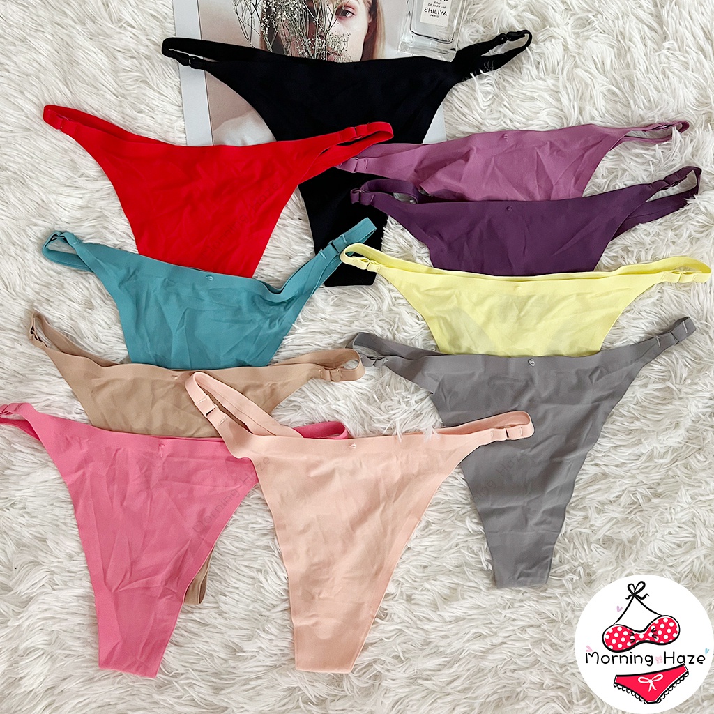 Women's Sexy G-String Pants Solid T-back Panties Sexy Lingerie Female T ...