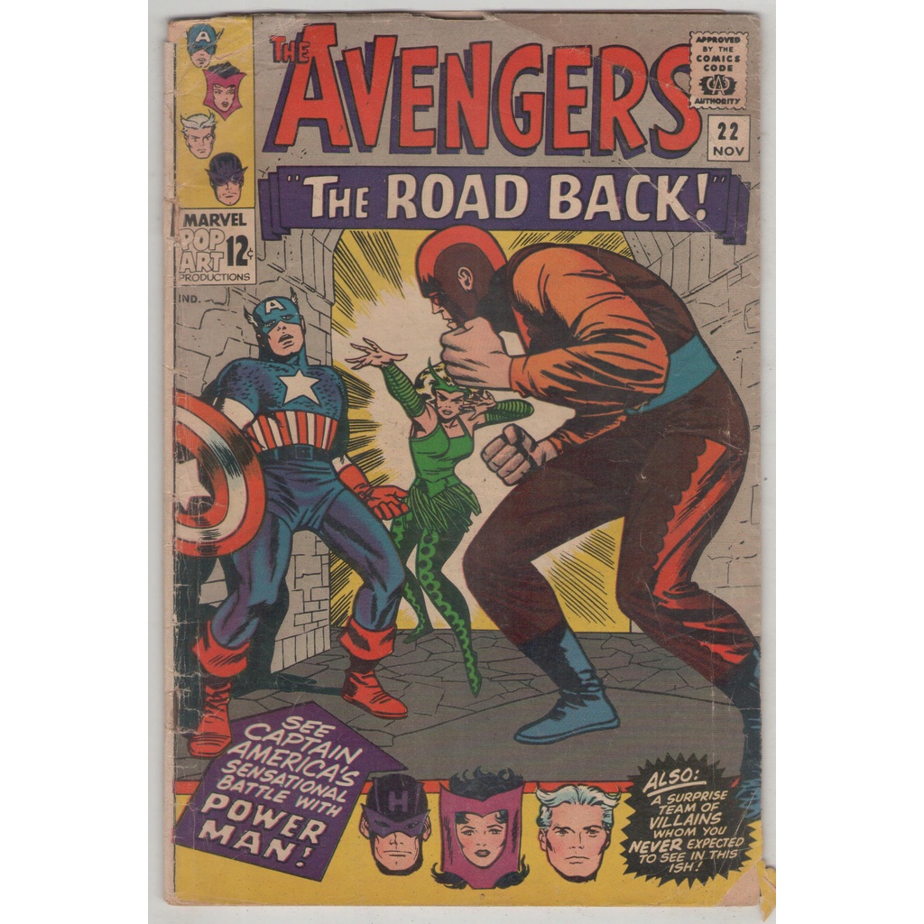 Avengers 22, 25 (1965-66) Wally Wood, Dr. Doom, Jack Kirby | Shopee ...