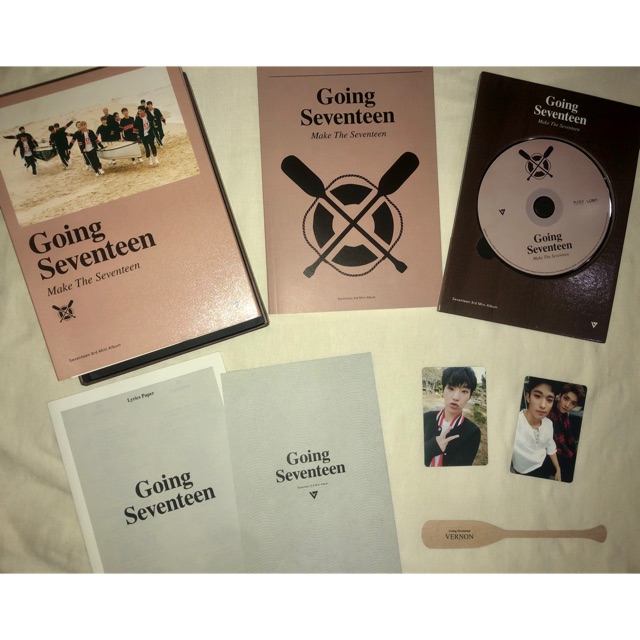 Seventeen - GOING SEVENTEEN ALBUM MAKE THE SEVENTEEN VER | Shopee ...