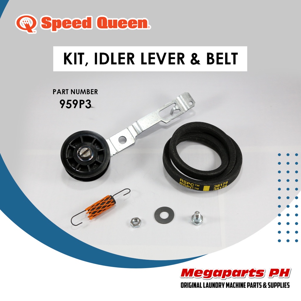 Speed Queen Kit, Idler Lever & Belt (Genuine Parts) 959P3 | Shopee ...