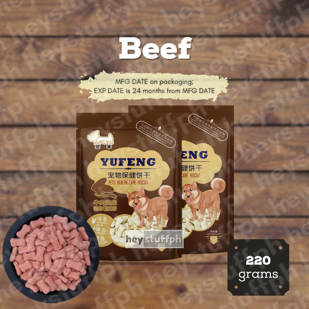 Yufeng Pet Biscuit Treats for Dogs | Shopee Philippines