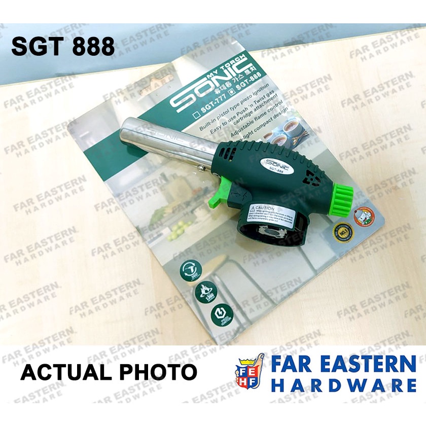 SONIC Butane Torch Head Flame Gun | Shopee Philippines