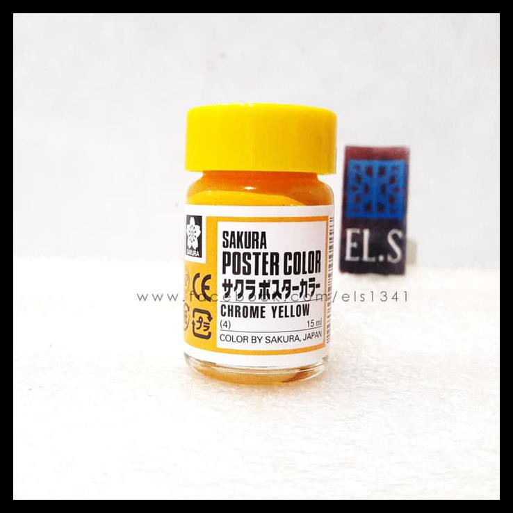 Sakura Poster Color Chrome Yellow (Poster Paint) | Shopee Philippines