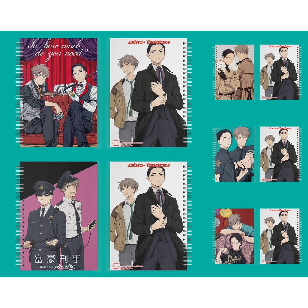 Millionaire Detective Balance:Unlimited Spring Notebooks (Anime ...