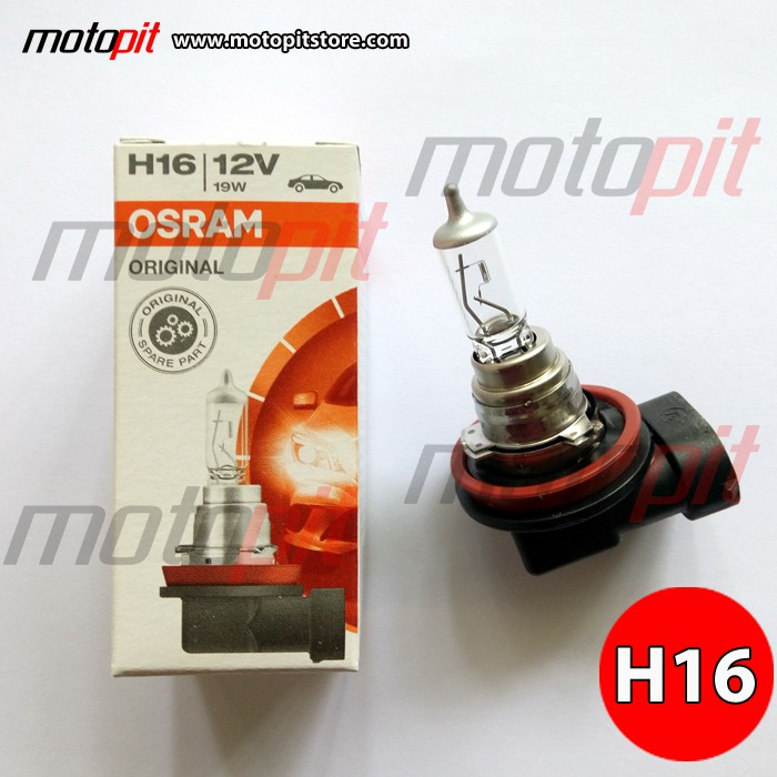 Original Osram Halogen H16 19W Standard Light Bulb Spare Parts | Shopee ...