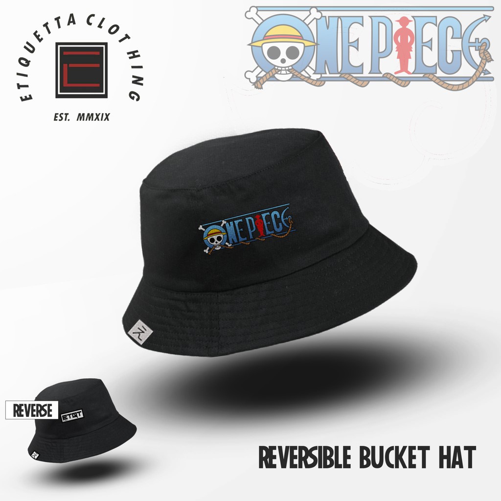 ETQTPH Official - Anime Waway Bucket Hat - One Piece - One Piece Logo ...
