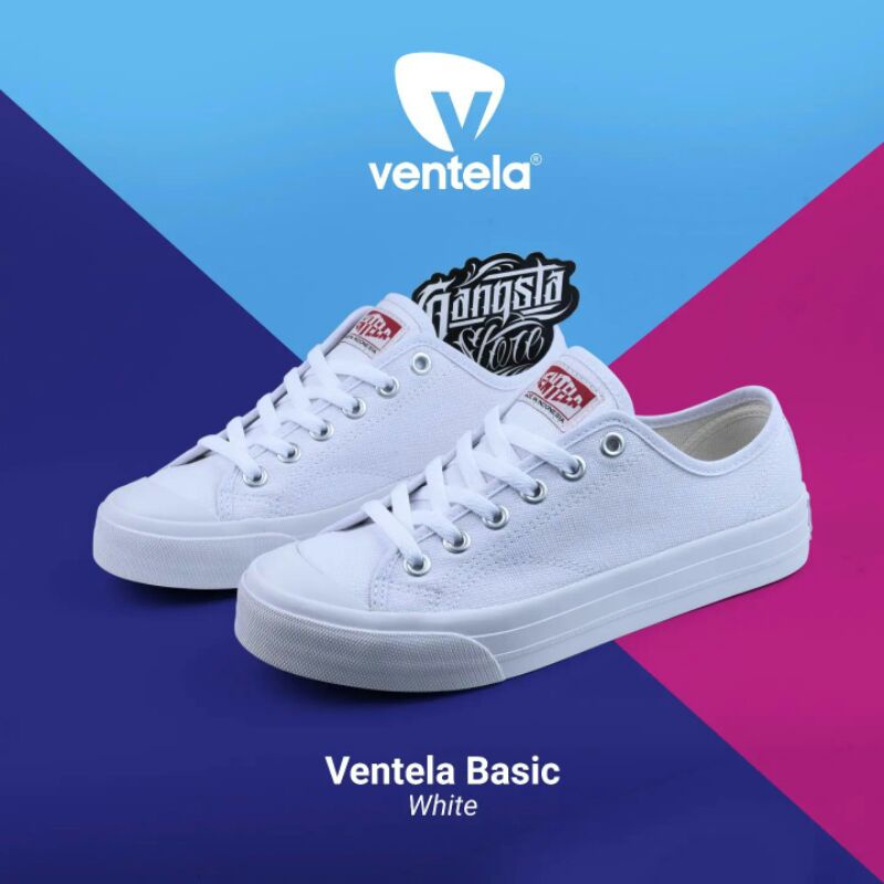 Ventela Basic Low white Vantela Classic Ventella Shoes 100% Original ...