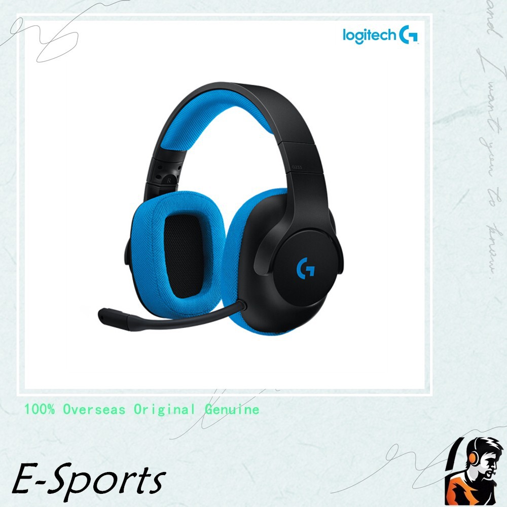 Logitech G233 Prodigy Gaming Headset for PC & Console | Shopee Philippines