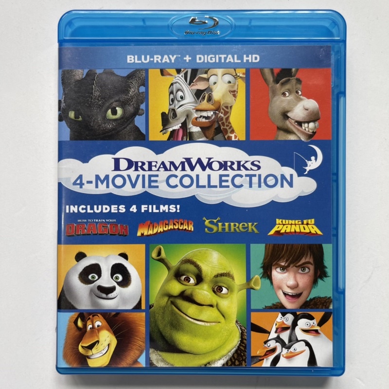 DreamWorks 4-Movie Collection Blu-ray Movies | Shopee Philippines