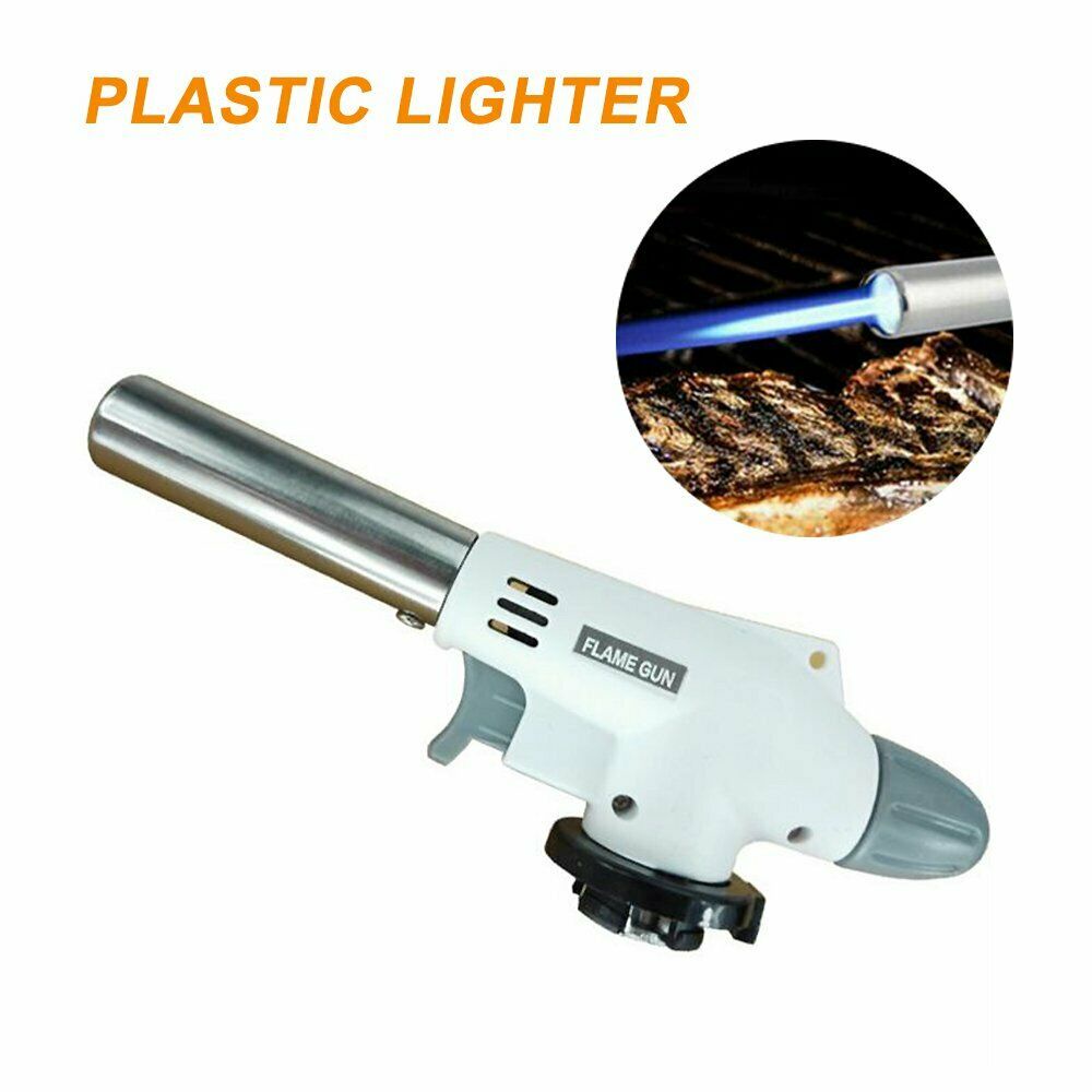 Portable Ignition Gun Jet Flame Gas Lighter Torch Burner Butane Gun ...