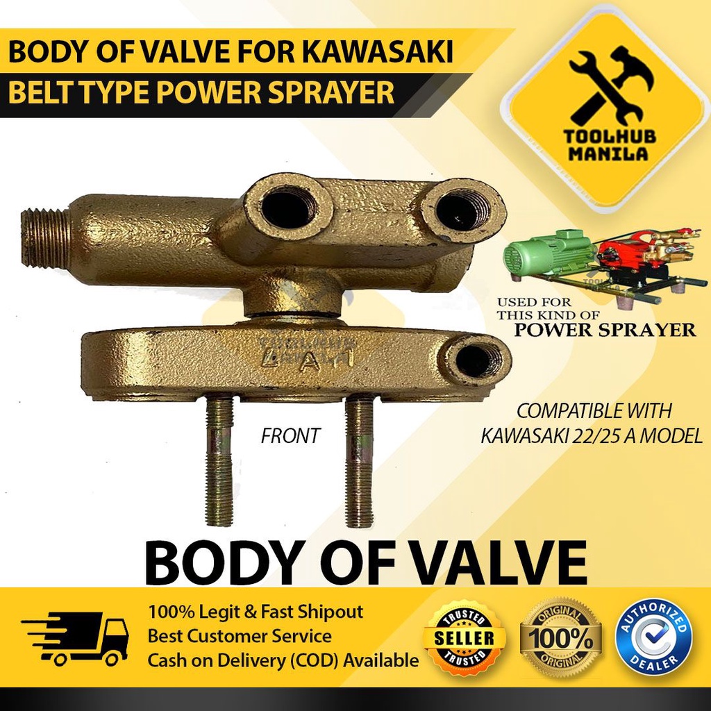 Body of Valve and Discharge Metal for Kawasaki Power Sprayer Parts ...