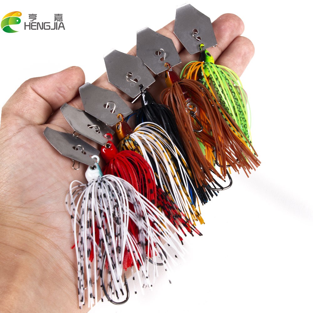 Hengjia 11G 10.8G Spinner Bait Weedless Fishing Lure Buzzbait Chatter ...