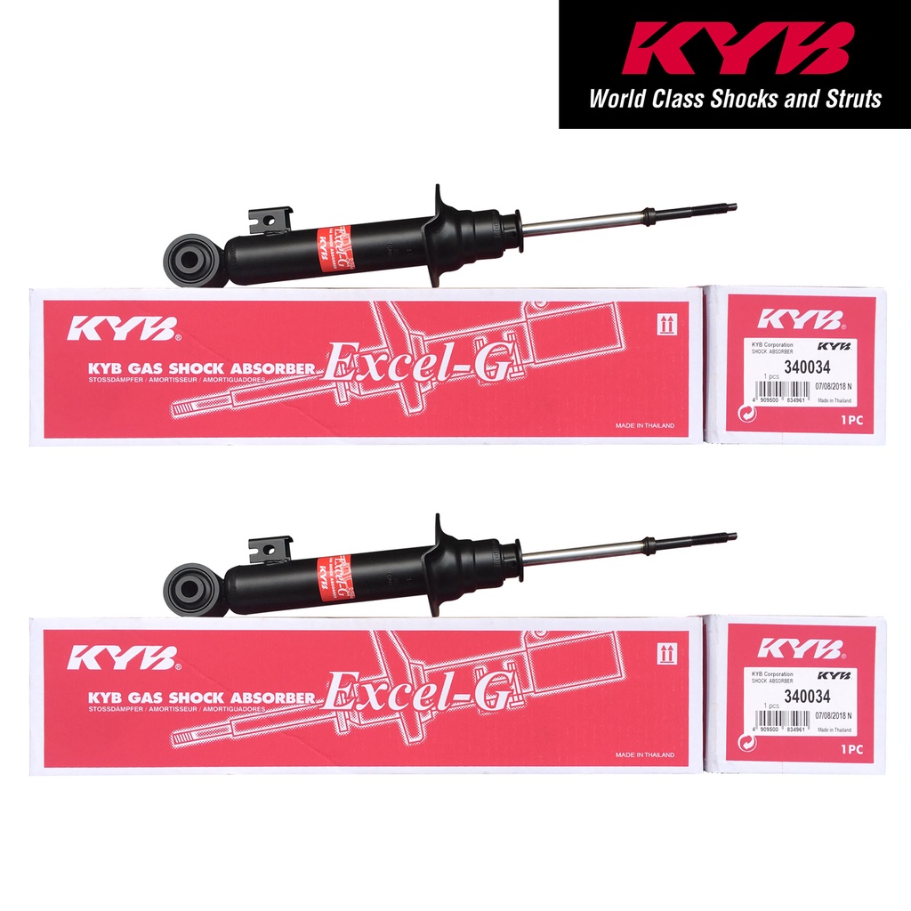 KYB KAYABA Excel-G Shock Absorber Front for Mitsubishi Montero Sport Di-D 2008 - 2021 (340034 ...