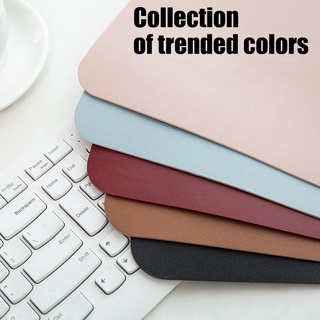 【COD】Double-Sided Mouse Pad Waterproof PU Gaming Mouse Pad Leather ...