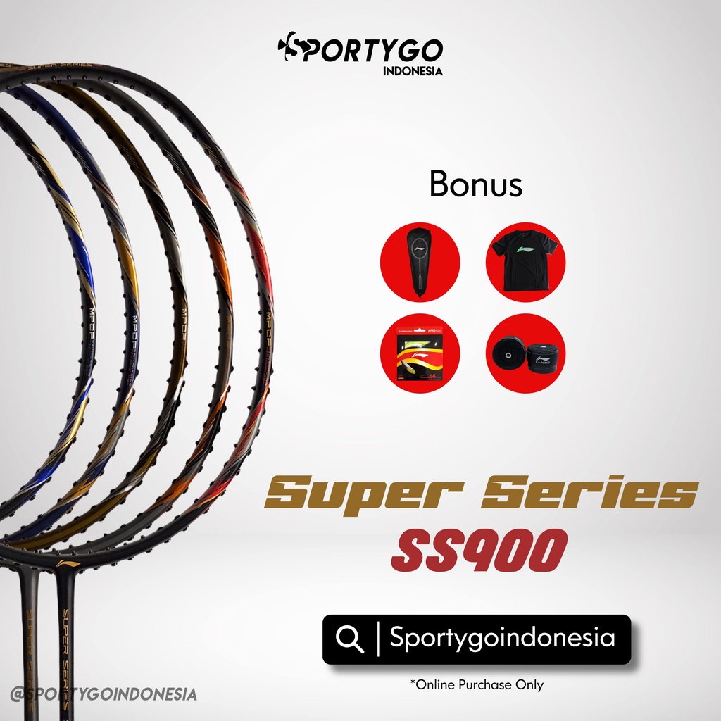 Li-ning Super Series SS900 Badminton Racket/Lining SS 900 ORIGINAL ...