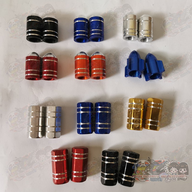 LJ Motorcycle Pito Tire Cap Tube Tire Cap Universal | Shopee Philippines
