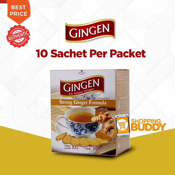 GINGEN 100% Ginger Tea with Honey/ Brown Sugar and Strong Ginger Drink ...
