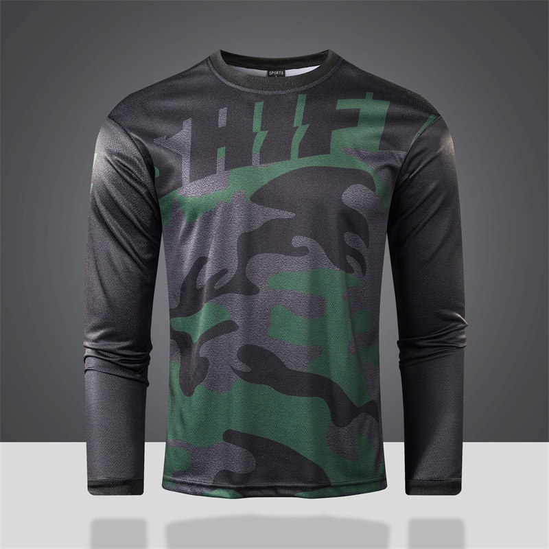 Motorcycle Jersey shirt motocross Long Sleeve cycling for men New style Bike Rider sports ...