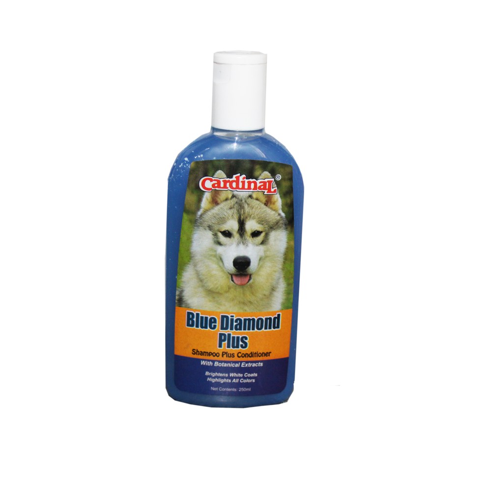 Cardinal Blue Diamond Plus Shampoo Plus Conditioner for Dog 250ml ...