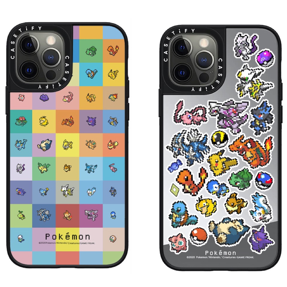 Pixel Pokemon Phone Case for iPhone 17 16 15 14 13 12 11 Pro Max Plus ...