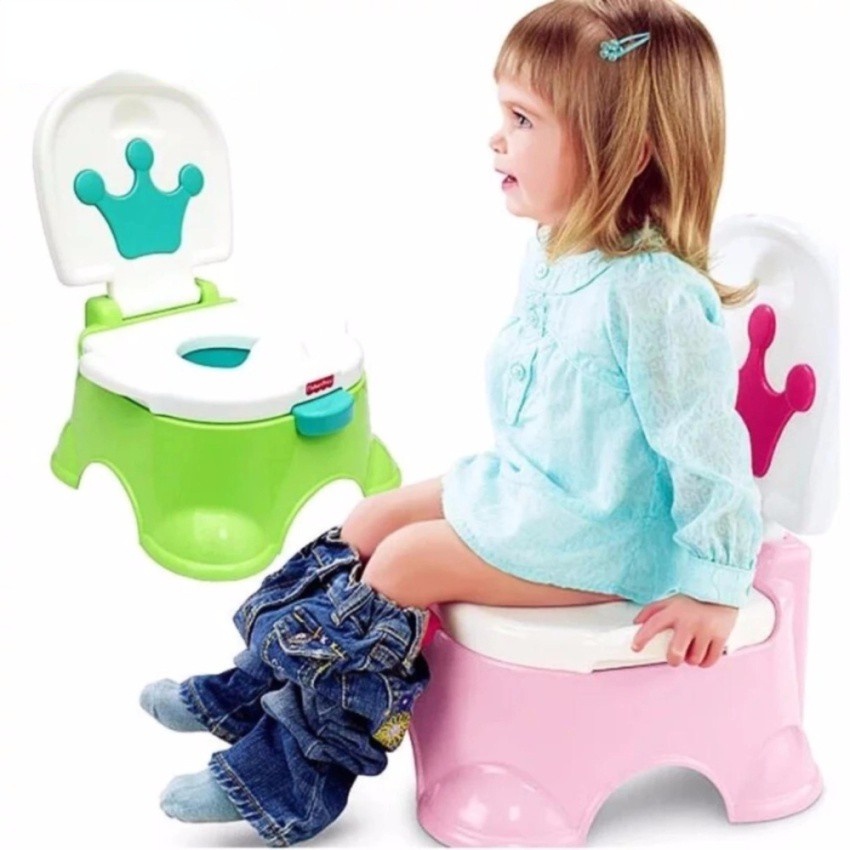 [Great Gift] Ergonomic Royal Crown Step Stool Multifunctional Baby ...