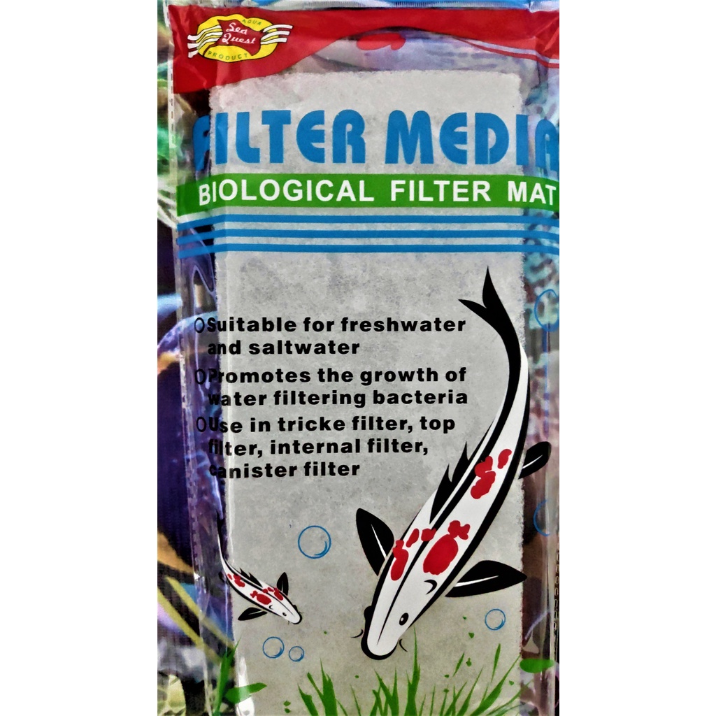 SEAQUEST Filter Media Biological Filter Mat | Shopee Philippines