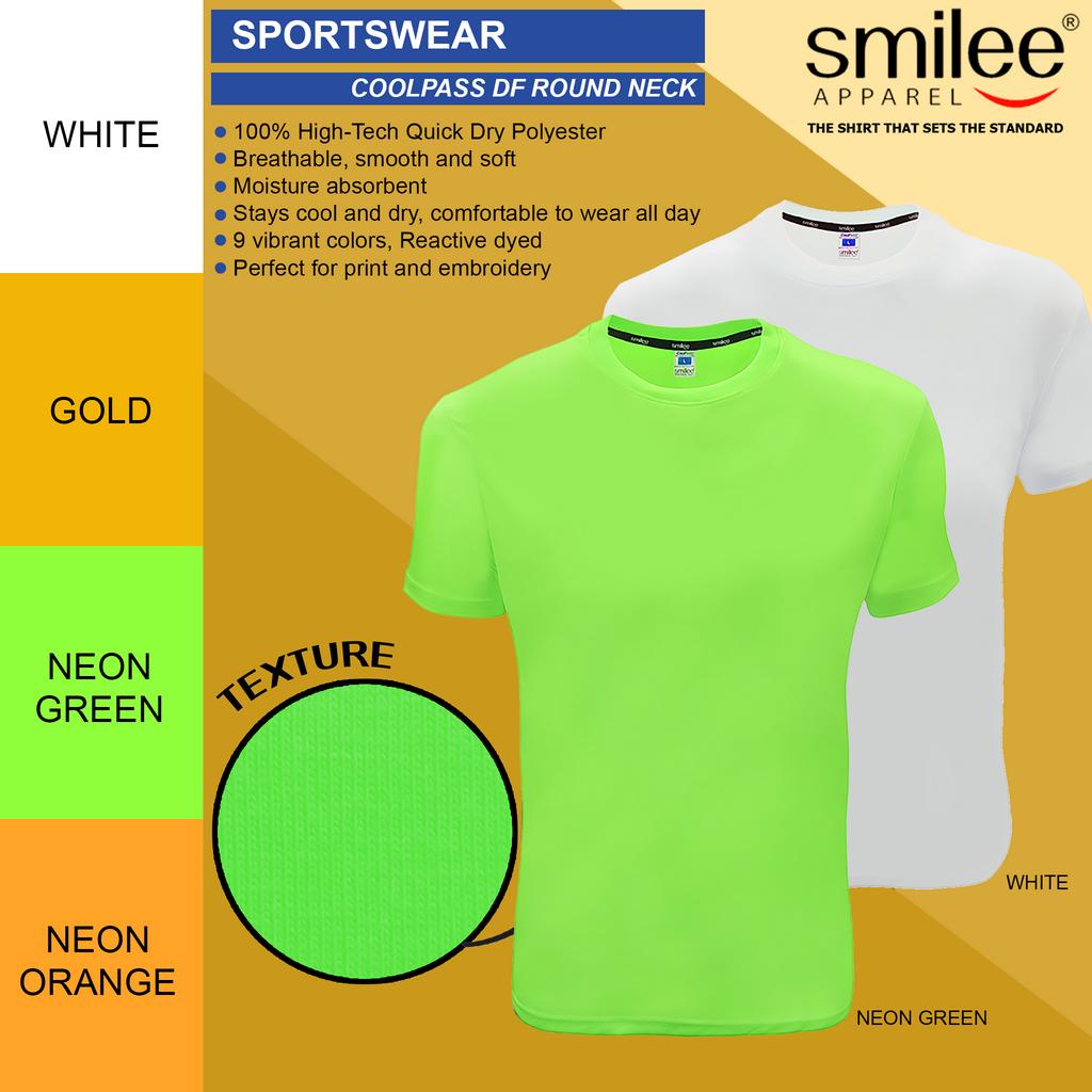 Smilee Apparel Drifit Coolpass DF Round Neck 1 | Shopee Philippines