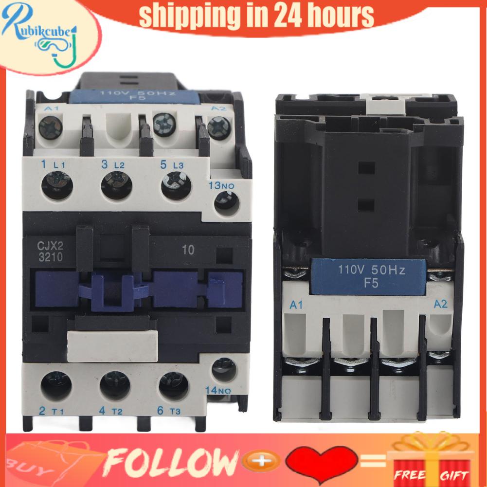 Rubikcube Motor Contactor Large Carrying Capacity AC 50HZ 32Amp Flame ...