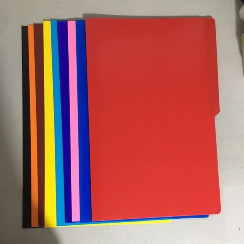 Colored Folder Long And Short (Random Color) | Shopee Philippines