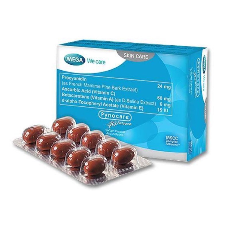 1Box (20capsules) Original Pynocare 40 Actisome for Melasma and Skin ...