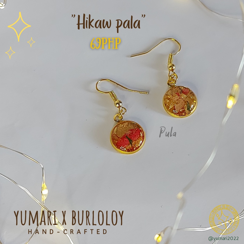 YumarixBurloloy: Mahiwaga Collection - Resin Earrings (Hikaw pala ...