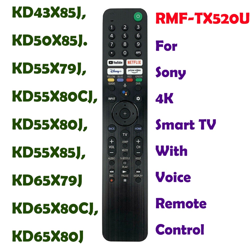 RMF-TX520P RMF-TX500P RMF-TX520U RMF-TX500U Genuine Sony Bravia TV ...