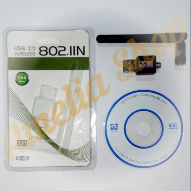 Realtek RTL8188FTV 300Mbps 802.11N Antenna 2dBi Wireless Adapter LAN ...