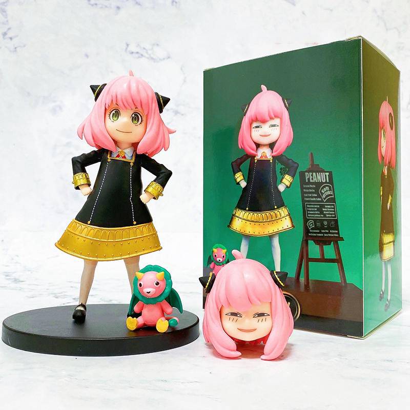 Spy X Family Anya Forger Anime Figure Ornament Model Cute Doll Action ...