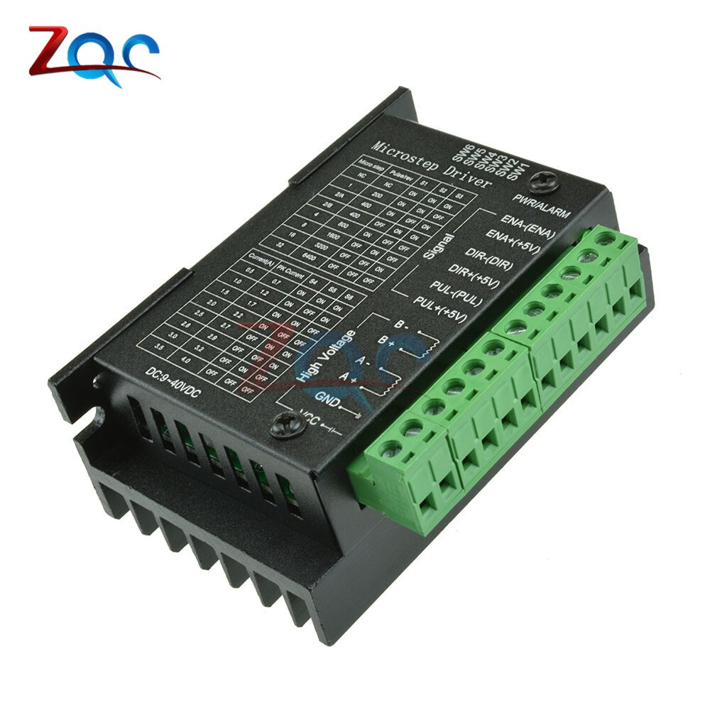 TB6600 stepper motor Driver Controller 4A 9~42V TTL 16 Micro-Step CNC 1 ...