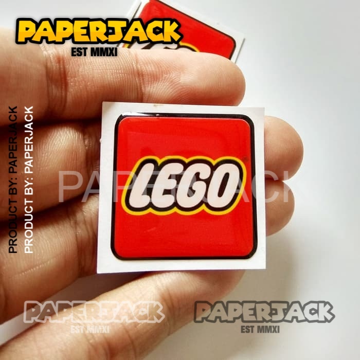Lego EMBLEM Sticker RESIN Embossed Flexible Motorcycle Sticker | Shopee ...
