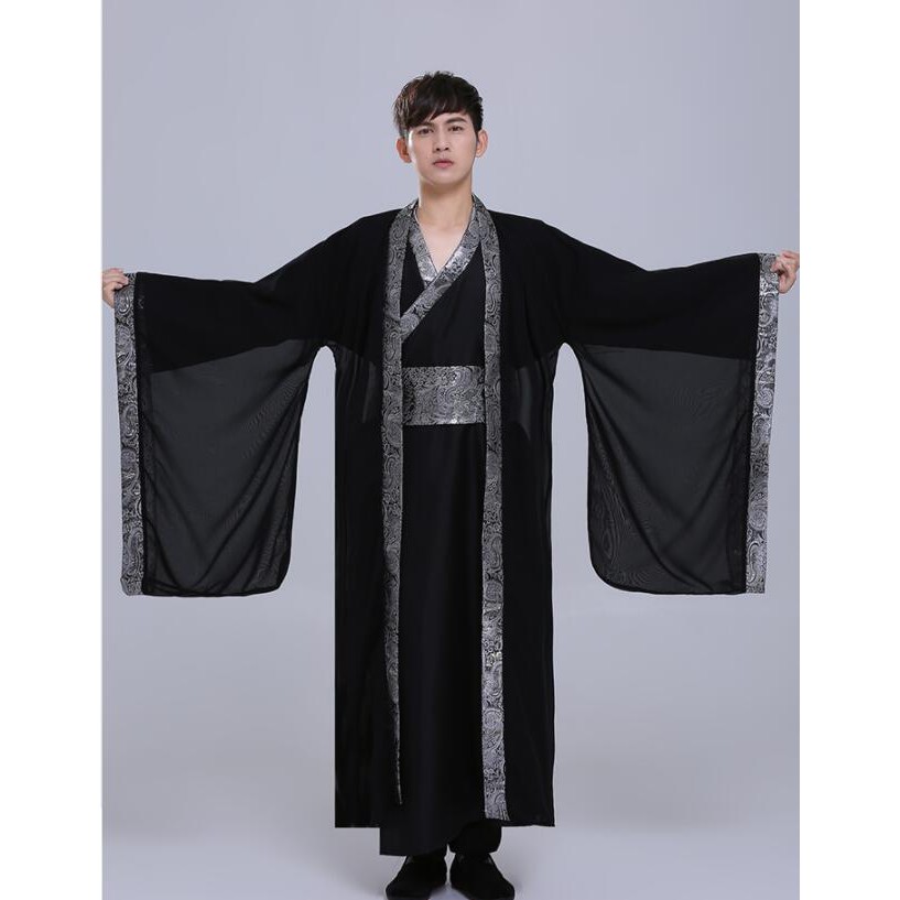 Men Chinese Hanfu Tang Emperor Prince Suit Robe Costume 2019 | Shopee ...