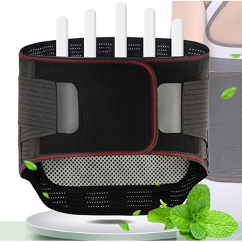 Delux Lumbar Lower Back Brace and Support Belt with 3 Functional Pads ...