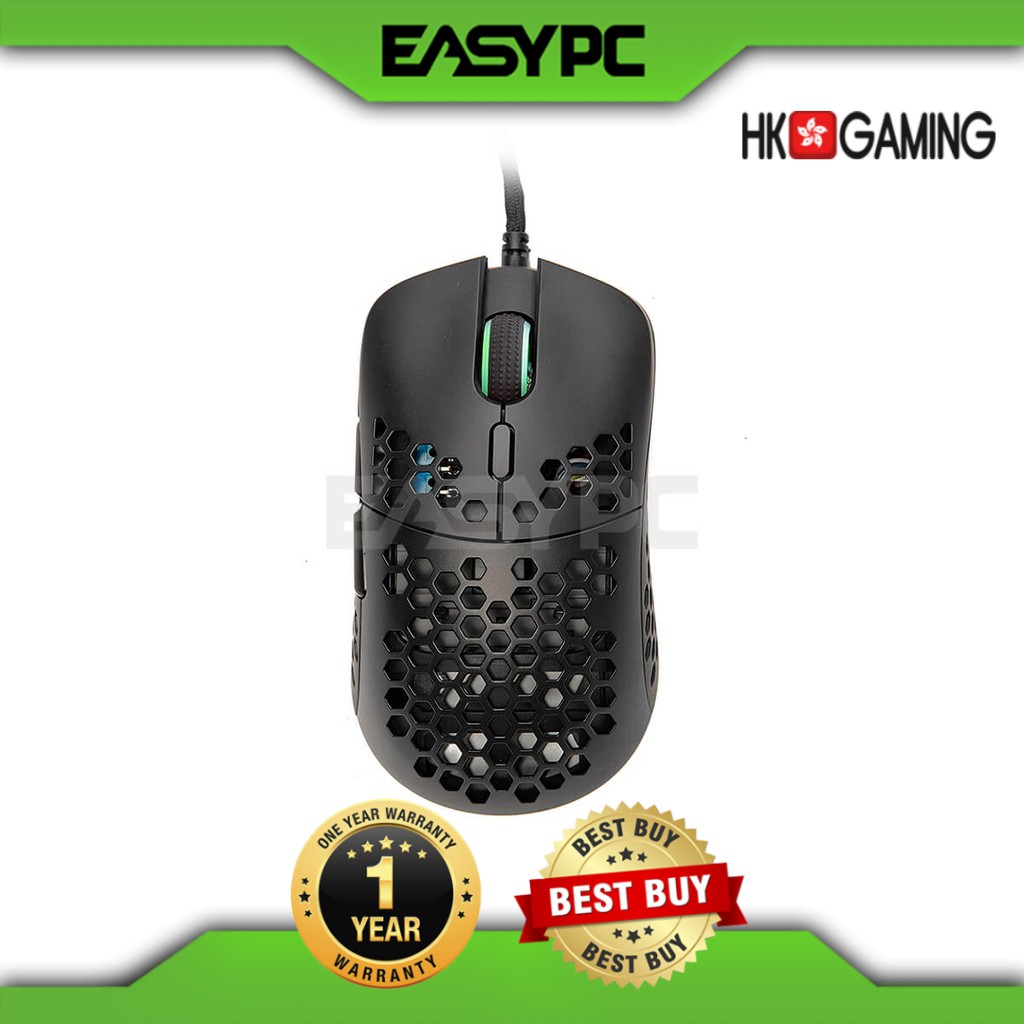 EasyPC| HK Gaming Mira S RGB PWM3360 Gaming Mouse| Ultra Lightweight ...