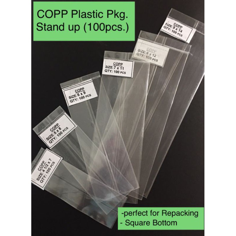 COPP PLASTIC PACKAGING BAG -100pcs./ pack | Shopee Philippines