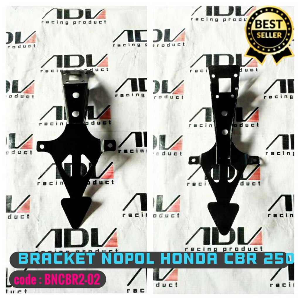 Honda CBR 250 NOPOL NUMBER PLATE HOLDER - POLICE NUMBER BRACKET - NOT ...