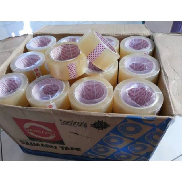 Daimaru Duct TAPE And EKA TAPE 2 Inch 48mm X 90yard Clear Solatip ...