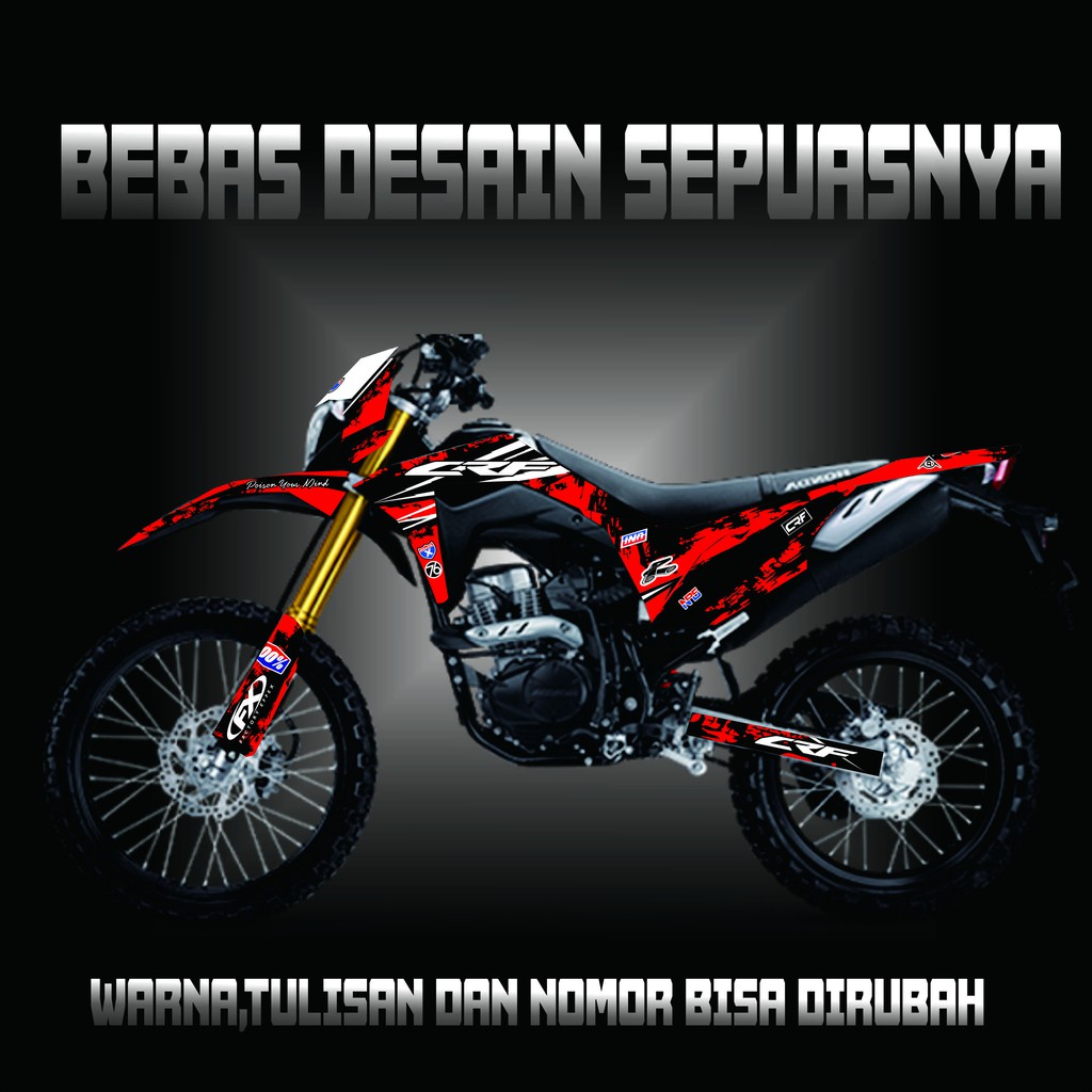 CRF 150 DECAL STICKER HONDA CRF 150 DECAL STICKER HONDA CRF 150 FULL ...
