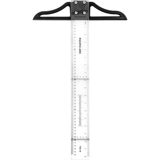 60cm T Square Ruler Acrylic Transparent T-Ruler for Art Framing and ...